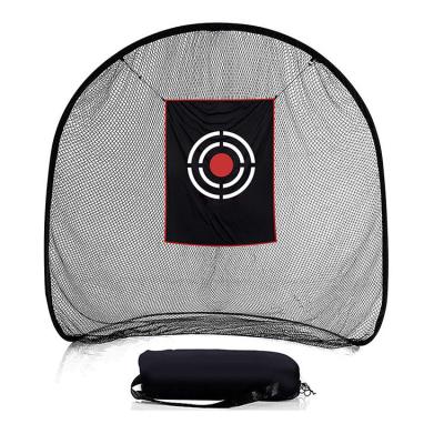 China UV Resistant Golf Hitting Net Folding Depth 180cm Golf Swing Trainer Net for sale