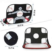China 4FT Square Soccer Goal with NylonCarrying Bag Practice Foldable Children Pop-Up Play Goal for Outdoors Portable Training for sale