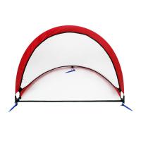 China portable pop up mini soccer goal set Customize Color pop up soccer goal soccer game kids for sale