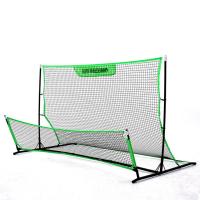 China Soccer Trainer Portable Soccer Rebounder Net Soccer Training Equipment For Volley, Passing, and Solo Training for sale