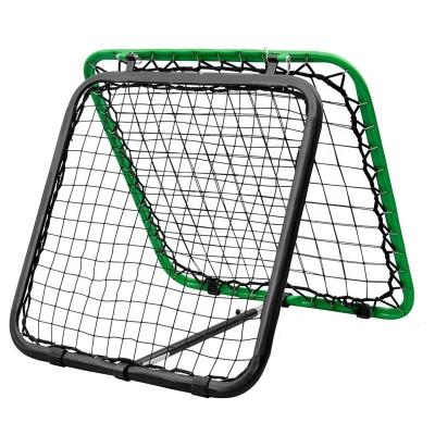 China Training Equipment Pop Up Keeper Gate Door Post Target Rebound Steel Foldable Football Nets Portable Soccer Goal for sale