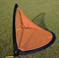 China Outdoor sports rebound soccer goal net and football net post pop up soccer goal rebound soccer goal for sale
