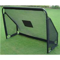 China Durable PVC Reinforced Fabric Target Foldable Football Goal Post for sale