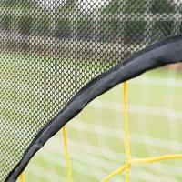 China UV Proof Replacement Football Net Knotless Soccer Goal Corner Target for sale