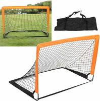 China Elasticity Portable Soccer Goals Foldable Pop Up Soccer Nets for sale