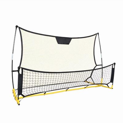 China 2.1m Replacement Football Net Steel Material Double Sided Rebound Net for sale