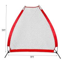 China 106cm Baseball Hitting Net Portable Folding Softball Backstop Net for sale