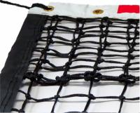 China Professional Standard Tennis Training Net Top Quality 12.8m Tennis  Net vinyl coated steel cable tennis net for sale