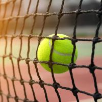 China Four Sides 3mm Long Tennis Net Training PE Material Sports Barrier Netting for sale