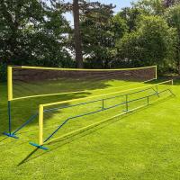 China Customized Color Beach Tennis Net Set Portable Badminton Set 1.55m For Backya for sale
