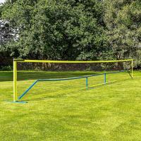 China Customized Color Beach Tennis Net Set Portable Badminton Set 1.55m For Backya for sale