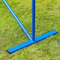 China Customized Color Beach Tennis Net Set Portable Badminton Set 1.55m For Backya for sale