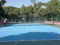 China Portable Tennis Net Post Outdoor Tennis Court Pole Pickleball/Volleyball/Badminton Net System for sale