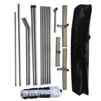 China Regulation Size Outdoor Portable Pickleball Nets Metal Posts With Carrying Bag for sale
