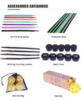 China Aramid Fiber Portable Pickleball Net OEM Pickleball Paddles And Net for sale