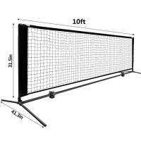 China Customized Portable Pickleball Net 300cm Wooden Pickleball Paddles for sale