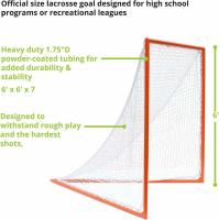 China ODM 72 Inch Hockey Net College Lacrosse Goal For Major League for sale