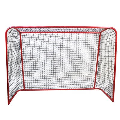 China Full Size Lacrosse Training Equipment 72 Inch Hockey Goal With 5mm Net for sale