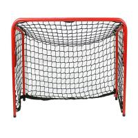 China Steel Polyester Black Ice Hockey Net Cold Resistant Official Hockey Nets for sale