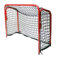 China Steel Polyester Black Ice Hockey Net Cold Resistant Official Hockey Nets for sale