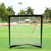 China Official Size 6x6 Folding Lacrosse Goal Fiberglass Frame Folding Lacrosse Goal for sale