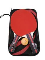 China Natural Rubber Portable Ping Pong Net Set Rubber Thickness 1.8mm Ping Pong Bats for sale