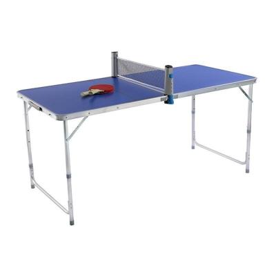 China Foldable Portable Ping Pong Net 20kg Ping Pong Ball Trainer Compact Table Tennis Table for sale