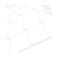 China White Replacement Football Net Backyard Soccer Goal Netting Square Shape for sale