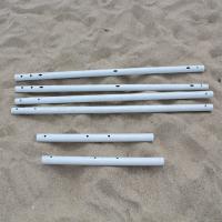 China PE Knotted Portable Volleyball Net 2.1m Beach Volleyball Set for sale