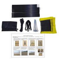 China EN71 Portable Volleyball Net Polyester Volleyball Four Square Net for sale