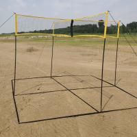 China EN71 Portable Volleyball Net Polyester Volleyball Four Square Net for sale