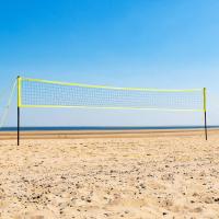 China 3.5mm Portable Volleyball Net Anti Acid PE Material Large Backstop Net for sale