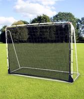 China 3 In 1 Metal Soccer Goal Power Coated Steel Target Rebound Net for sale