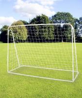 China 3 In 1 Metal Soccer Goal Power Coated Steel Target Rebound Net for sale