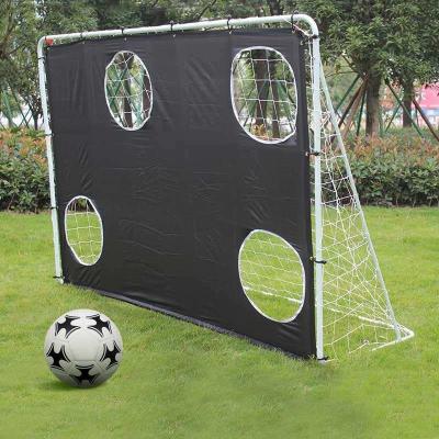 China Color Coating Replacement Football Net Rectangle Football Goal Targets for sale