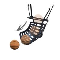 China PEVA Indoor Basketball Net 45cm Basketball Rebound Net System for sale