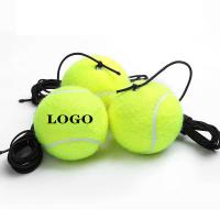 China PVC Material Portable Beach Tennis Net Tennis Single Trainer With Elastic Rope for sale