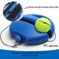 China PVC Material Portable Beach Tennis Net Tennis Single Trainer With Elastic Rope for sale