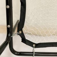 China High Durability Tennis Trainer Rebound Net Convenient White Metal Tude for sale