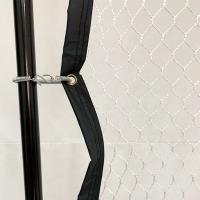 China High Durability Tennis Trainer Rebound Net Convenient White Metal Tude for sale