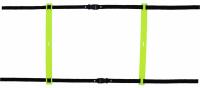 China Custom Logo Replacement Football Net Adjustable Rung Speed Agility Ladder for sale