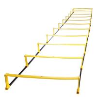 China 20ft Pro Agility Ladder 12 Rung Soccer Training Ladder Mixed Color for sale