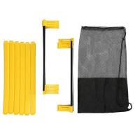 China 20ft Pro Agility Ladder 12 Rung Soccer Training Ladder Mixed Color for sale