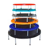 China 450 Lbs Outdoor Cricket Nets Aluminum Alloy Indoor Trampoline For Adults for sale