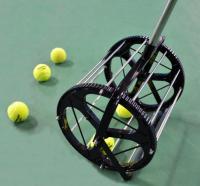 China Silicone Material Portable Beach Tennis Net 36.0cm Tennis Ball Collector for sale
