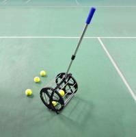 China Silicone Material Portable Beach Tennis Net 36.0cm Tennis Ball Collector for sale