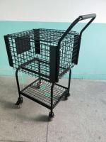 China Metals Material Portable Beach Tennis Net Durable Tennis Ball Cart for sale