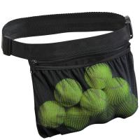 China Oxford Fabric Custom Tennis Ball Holder Bag Waist Pouch 21cm For Tennis Ball for sale