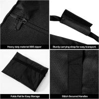 China 12 Inch Portable Beach Tennis Net Zipper Duffel Travel Sports Equipment for sale