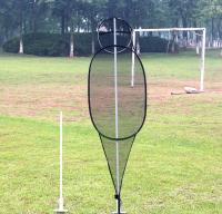 China 165cm Portable Football Rebounder Wall Black Soccer Training Dummy for sale